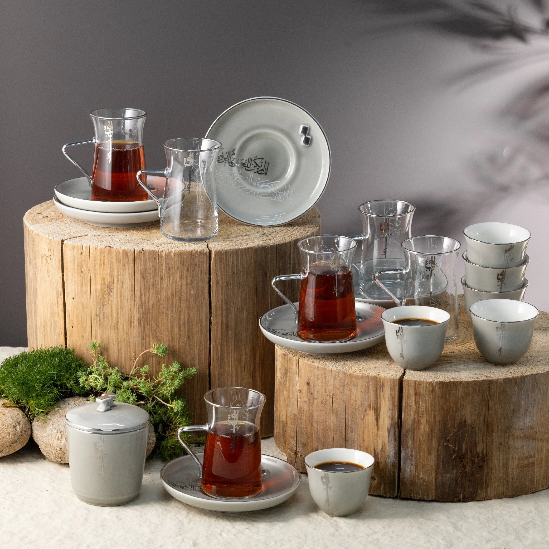 Savor the elegance of our fine tea sets – Otantik Oman