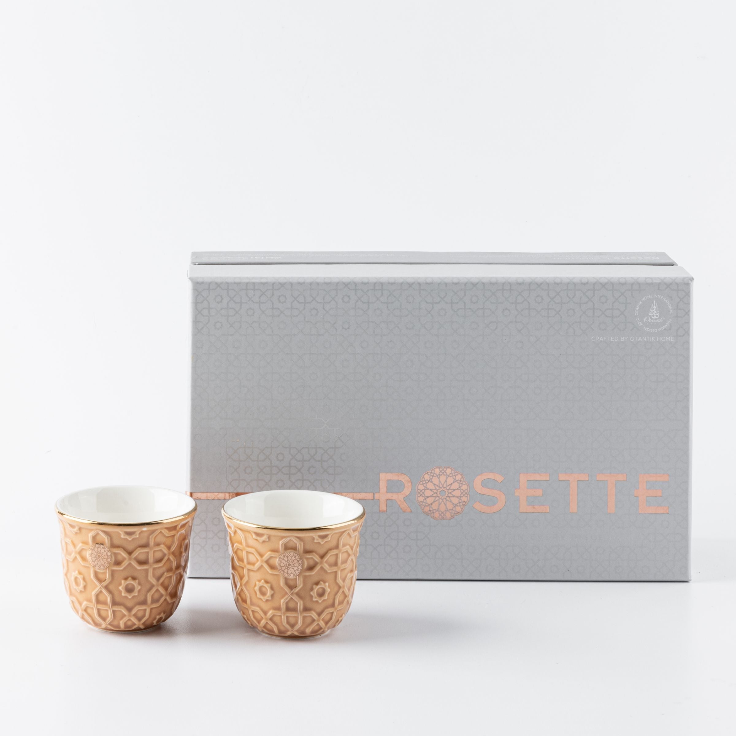 Arabic Coffee Set From Rosette - Orange – Otantik Oman